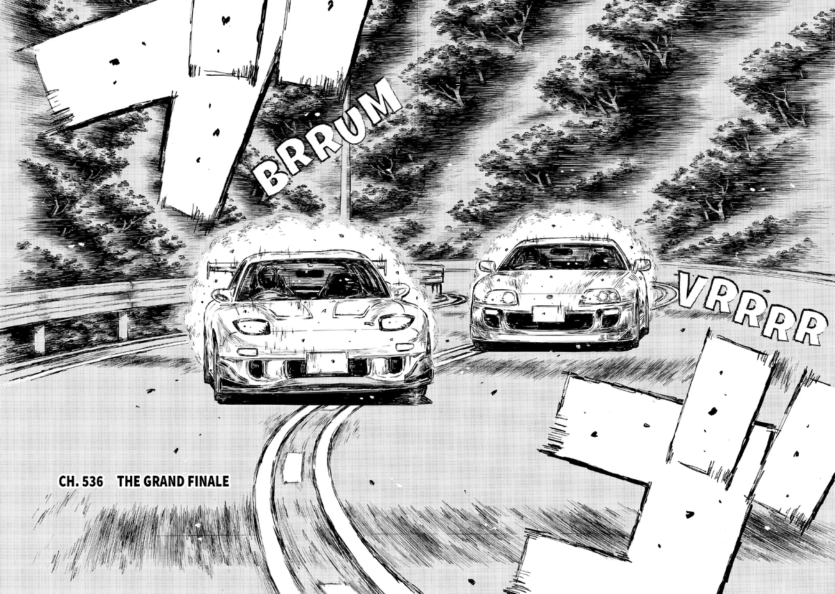 Chapter 536 | Initial D Wiki | Fandom