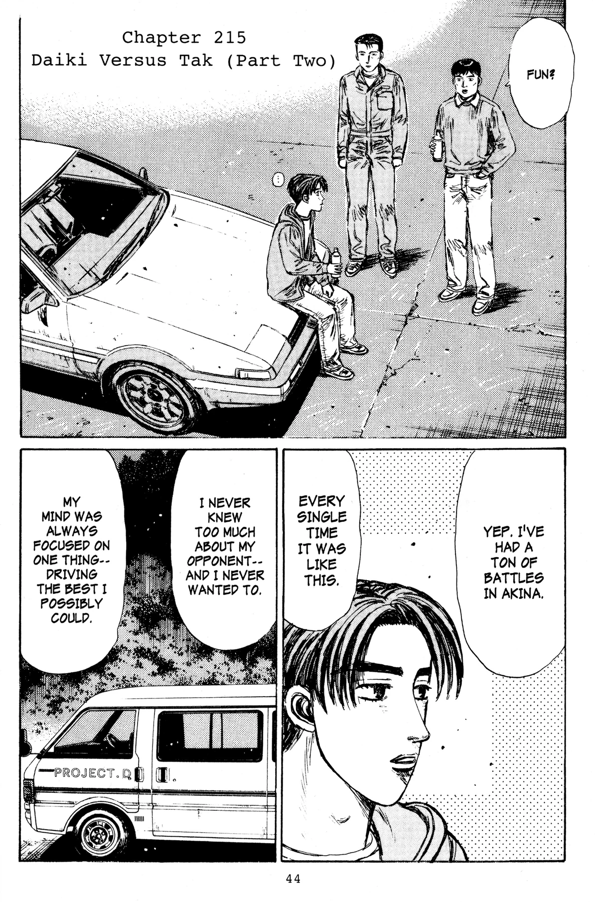 Chapter 215 | Initial D Wiki | Fandom