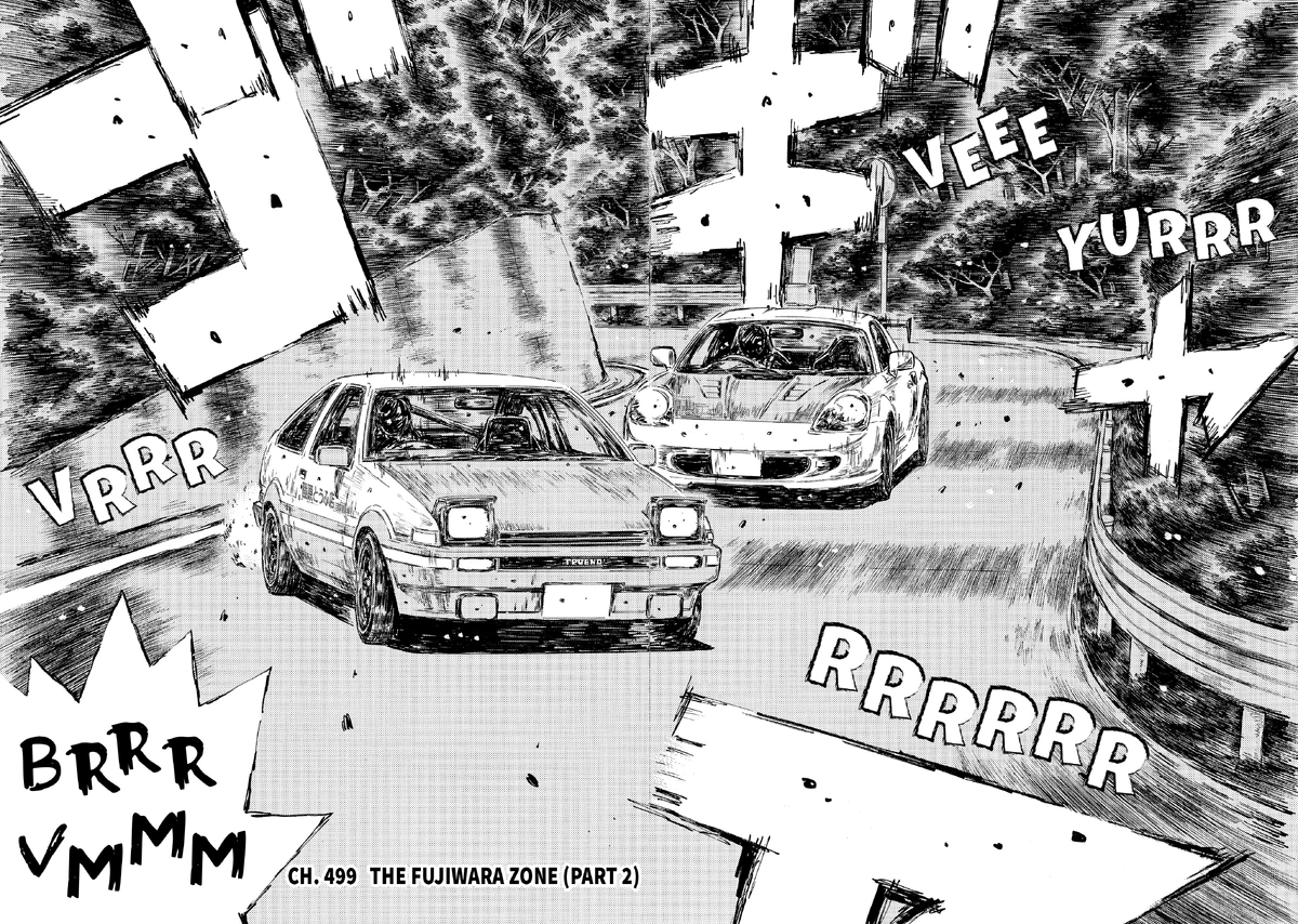 Chapter 499 | Initial D Wiki | Fandom