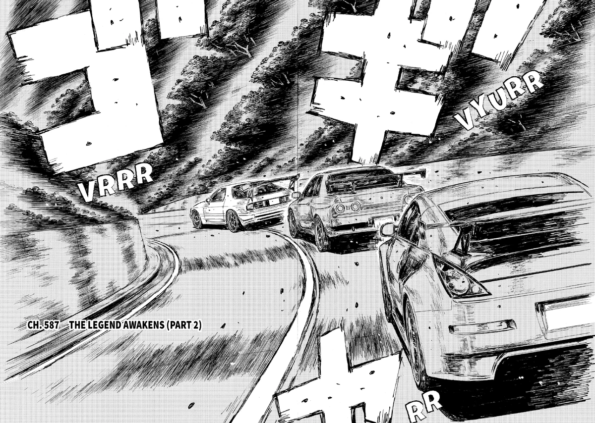 Chapter 587 | Initial D Wiki | Fandom