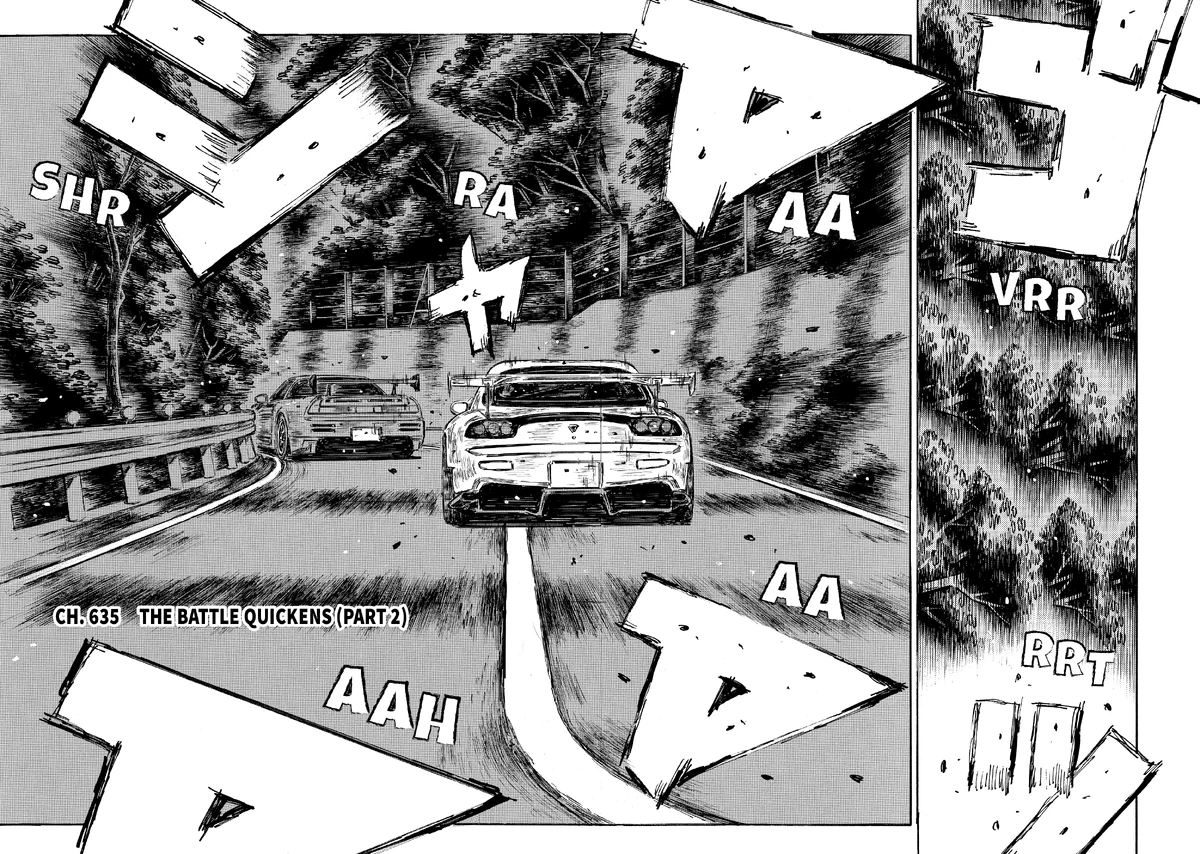 Chapter 635 | Initial D Wiki | Fandom