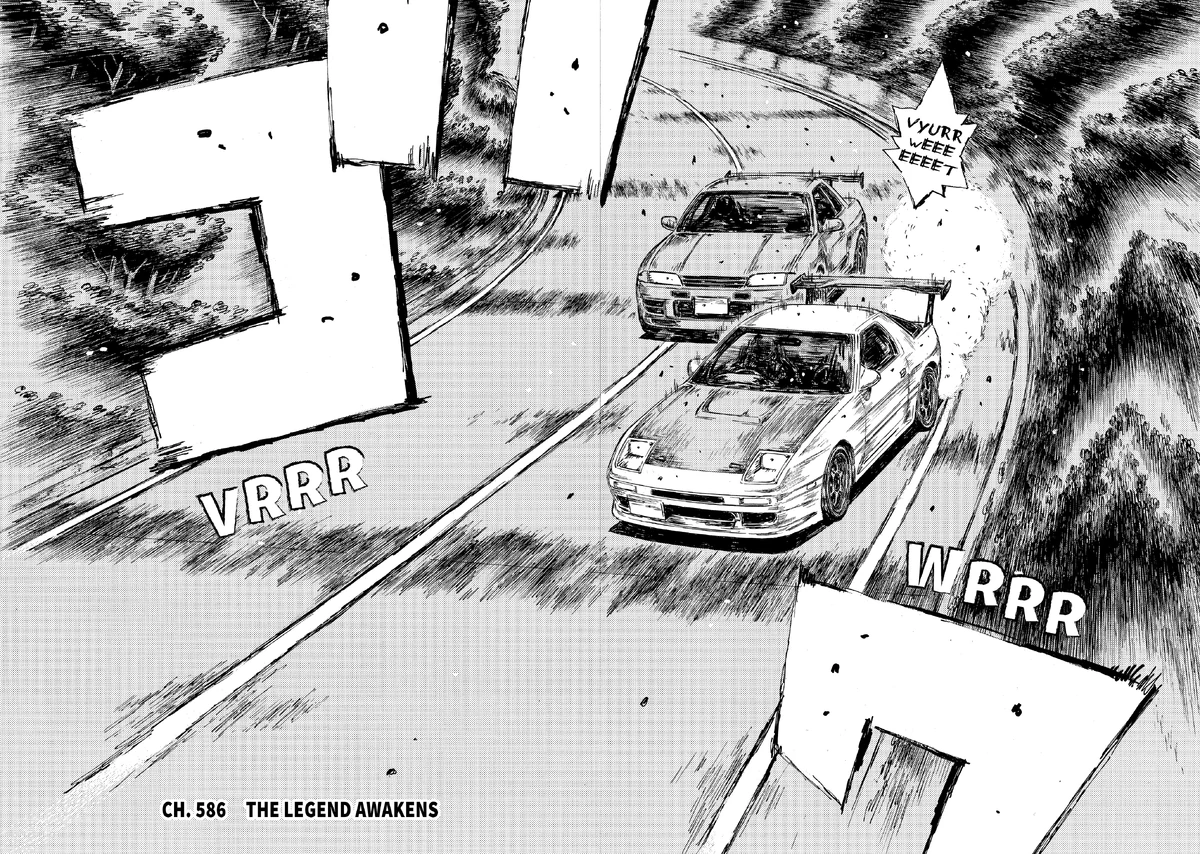 Chapter 586 | Initial D Wiki | Fandom