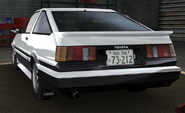 Wataru Akiyama's Toyota AE86 | Initial D Wiki | Fandom