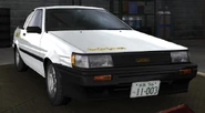 Itsuki Takeuchi's Toyota AE85 | Initial D Wiki | Fandom