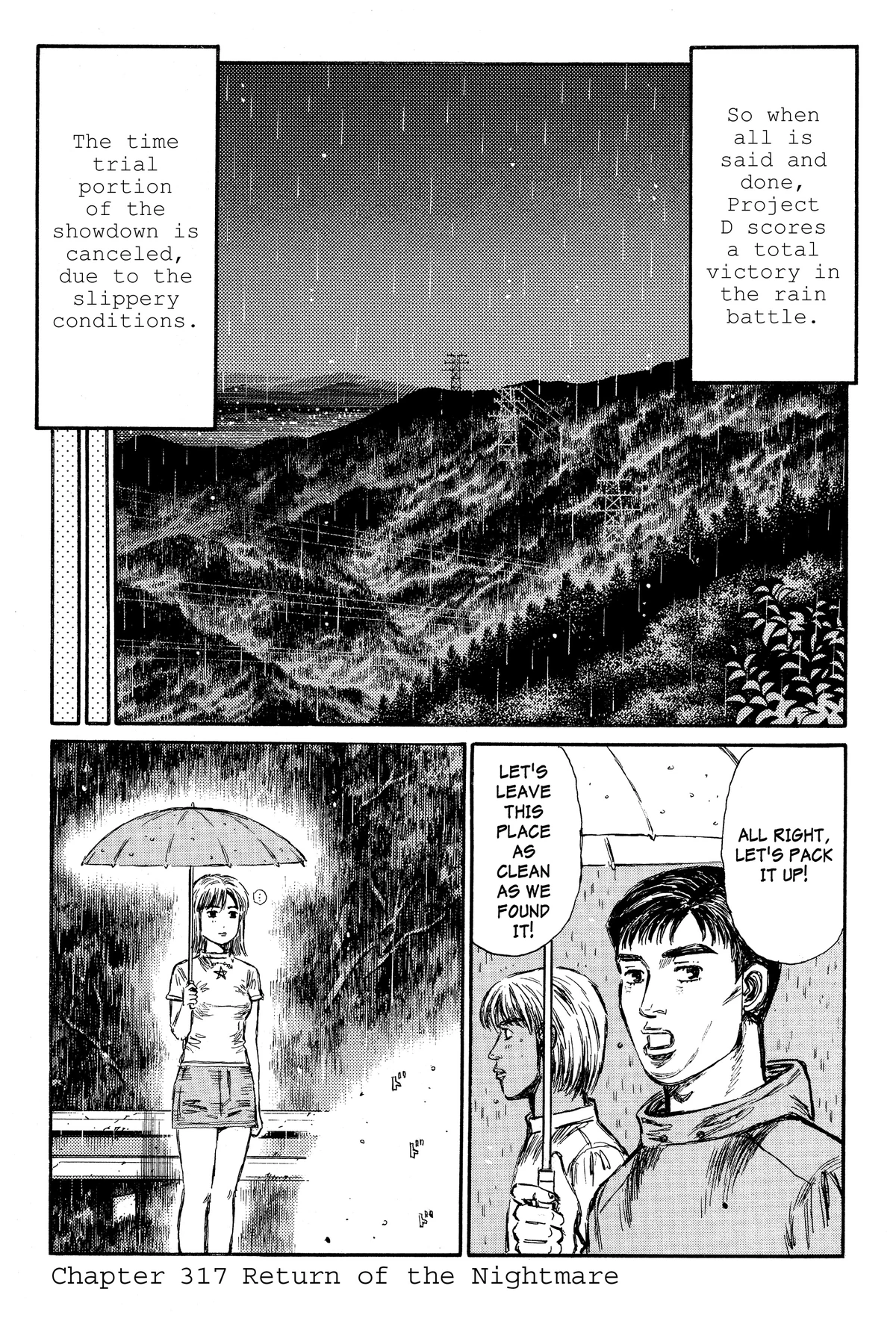 Chapter 317 | Initial D Wiki | Fandom