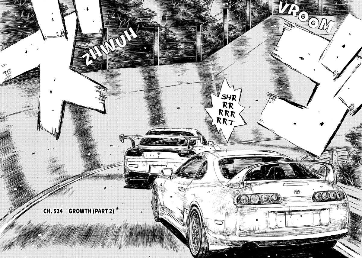 Chapter 524 | Initial D Wiki | Fandom