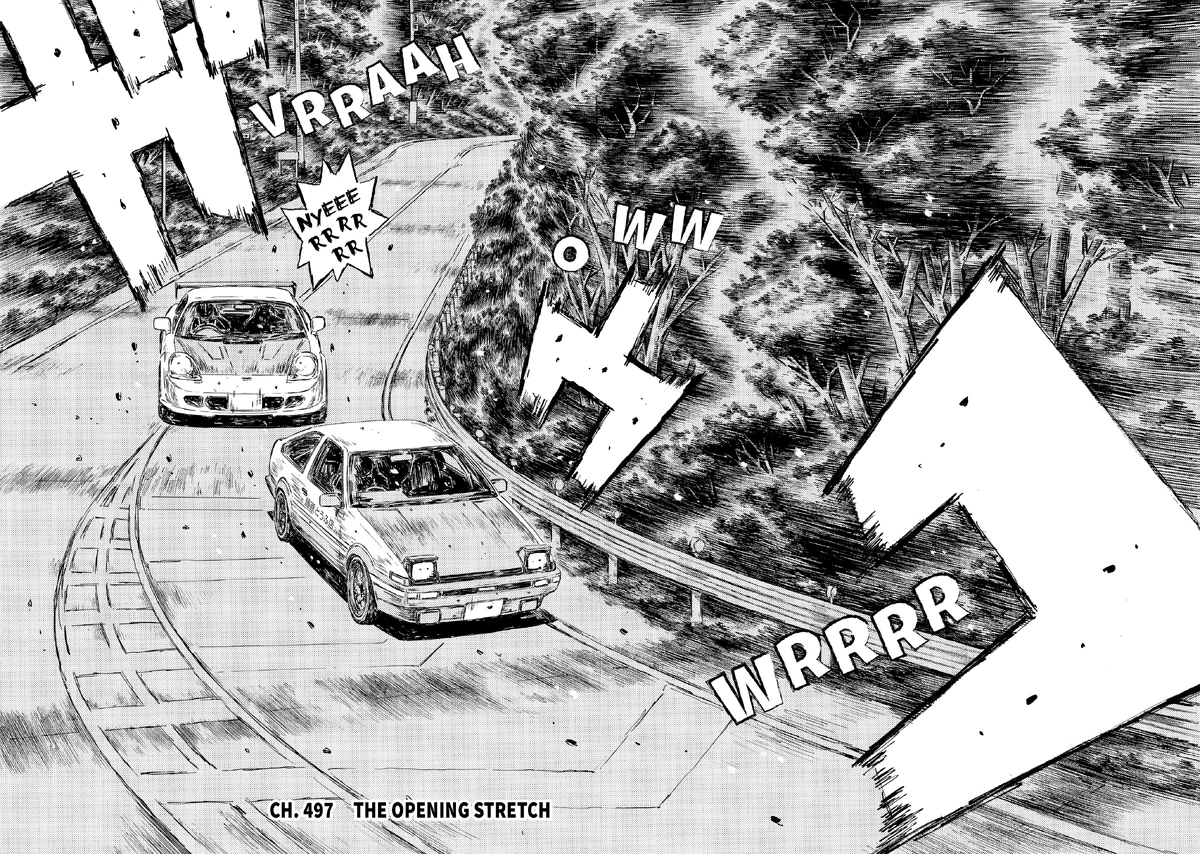 Chapter 497 | Initial D Wiki | Fandom