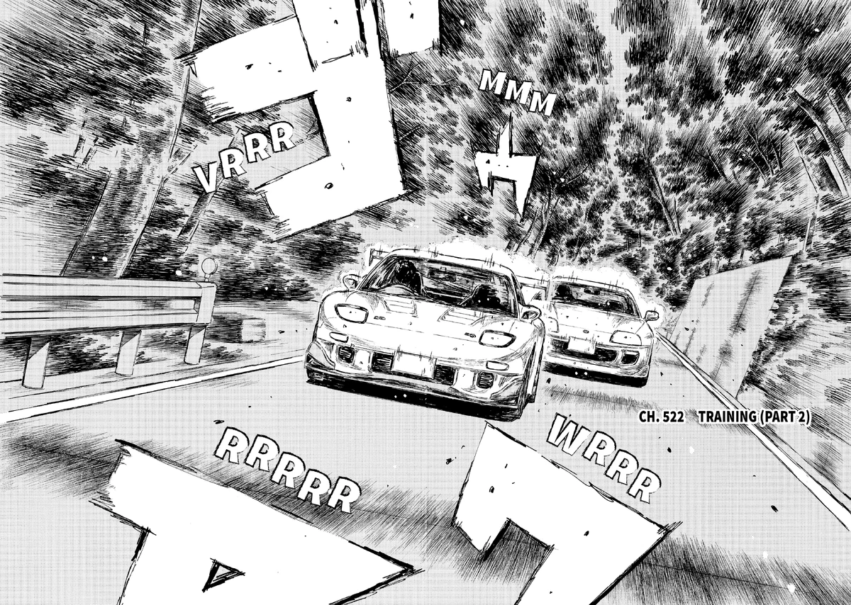Chapter 522 | Initial D Wiki | Fandom