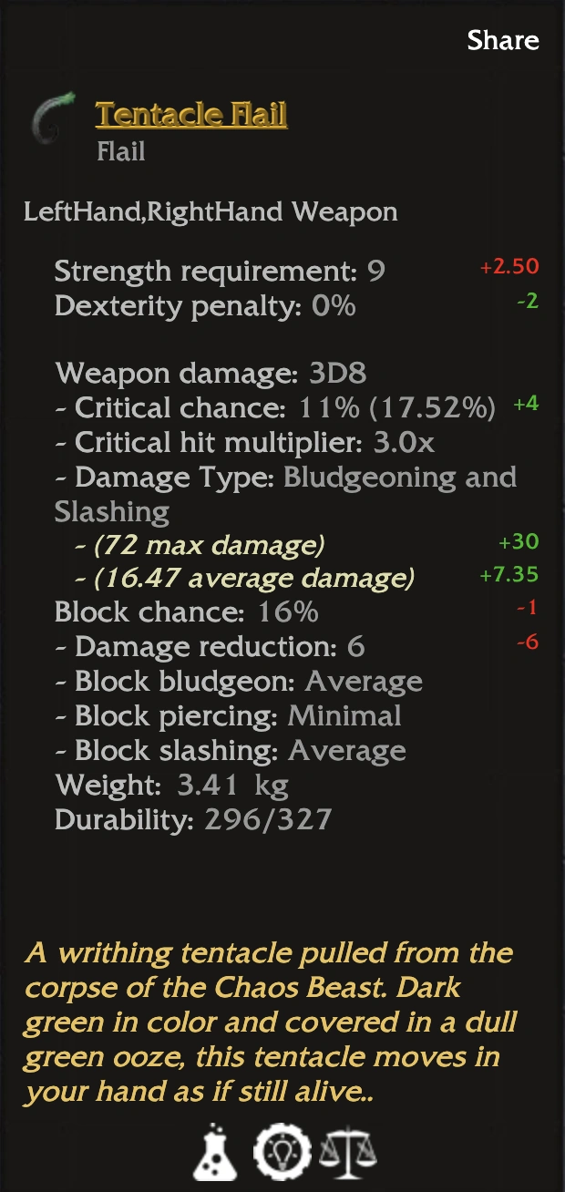 Tentacle Flail | Initium Wiki | Fandom
