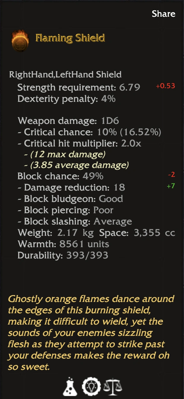 Flaming Shield | Initium Wiki | Fandom