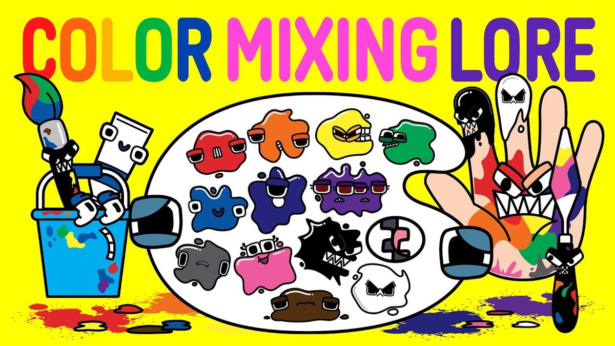 Color Mixing Lore│alphabet Lore Meme 인제프 Injef Wiki Fandom
