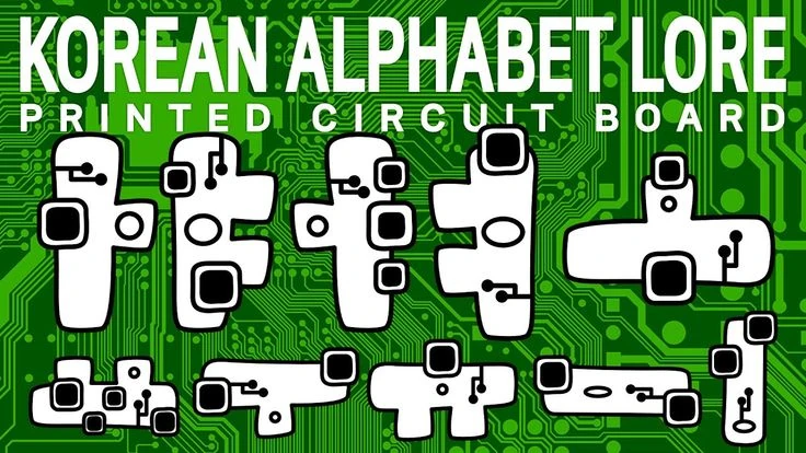 Korean Alphabet Lore (Printed circuit board)│meme | 인제프 INJEF Wiki | Fandom