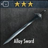 Deathstroke Promethium Sword