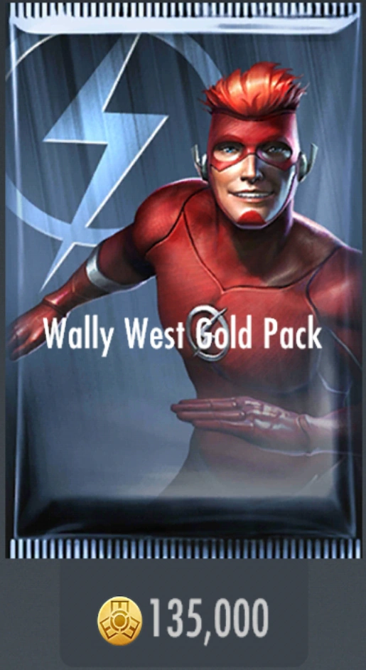 Wally West Gold Pack | Injustice Mobile Wiki | Fandom