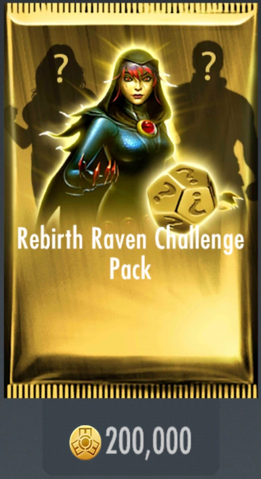 Rebirth Raven Challenge Pack | Injustice Mobile Wiki | Fandom