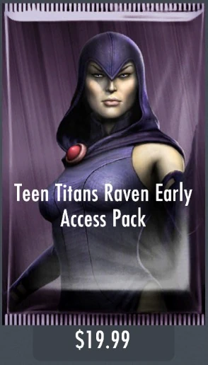 Teen Titans Raven Pack | Injustice Mobile Wiki | Fandom