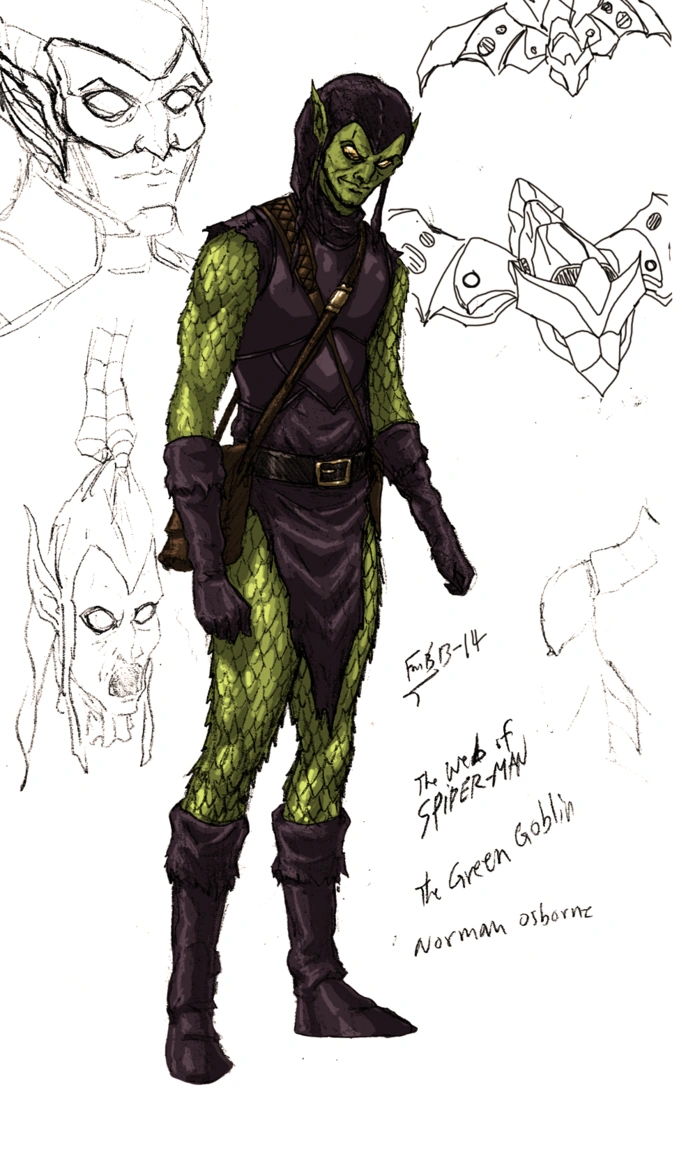 Green Goblin Concept Art