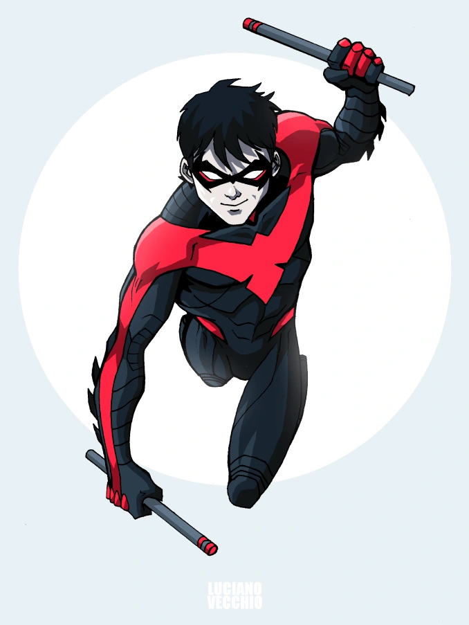 Red Nightwing Injustice