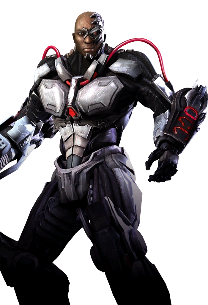 Cyborg Superhero Injustice