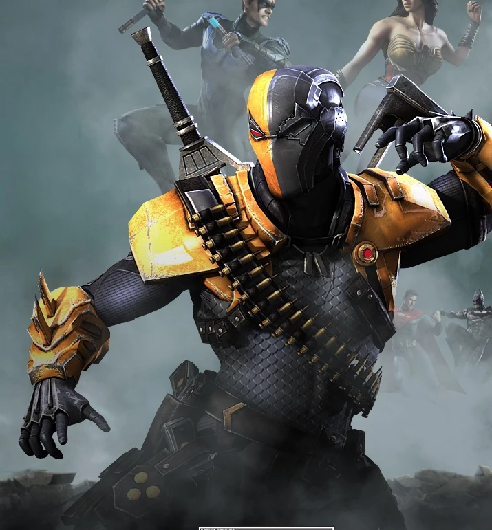 Deathstroke Injustice Render