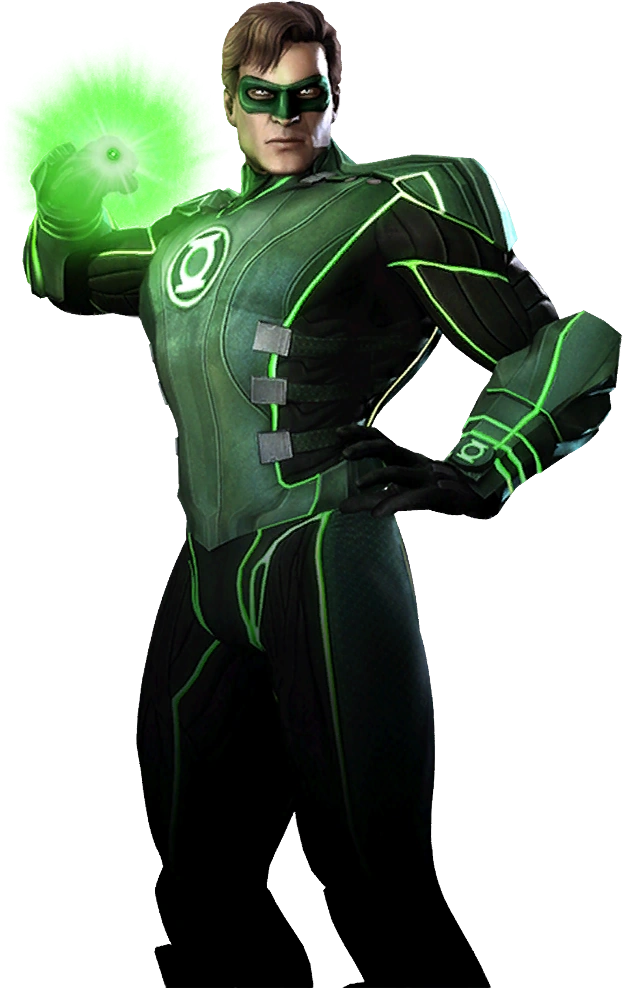 Superman Yellow Lantern Injustice