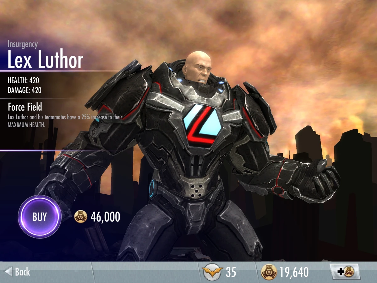 Lex Luthor (Insurgency) | Injustice: Gods Among Us Mobile Wiki | Fandom
