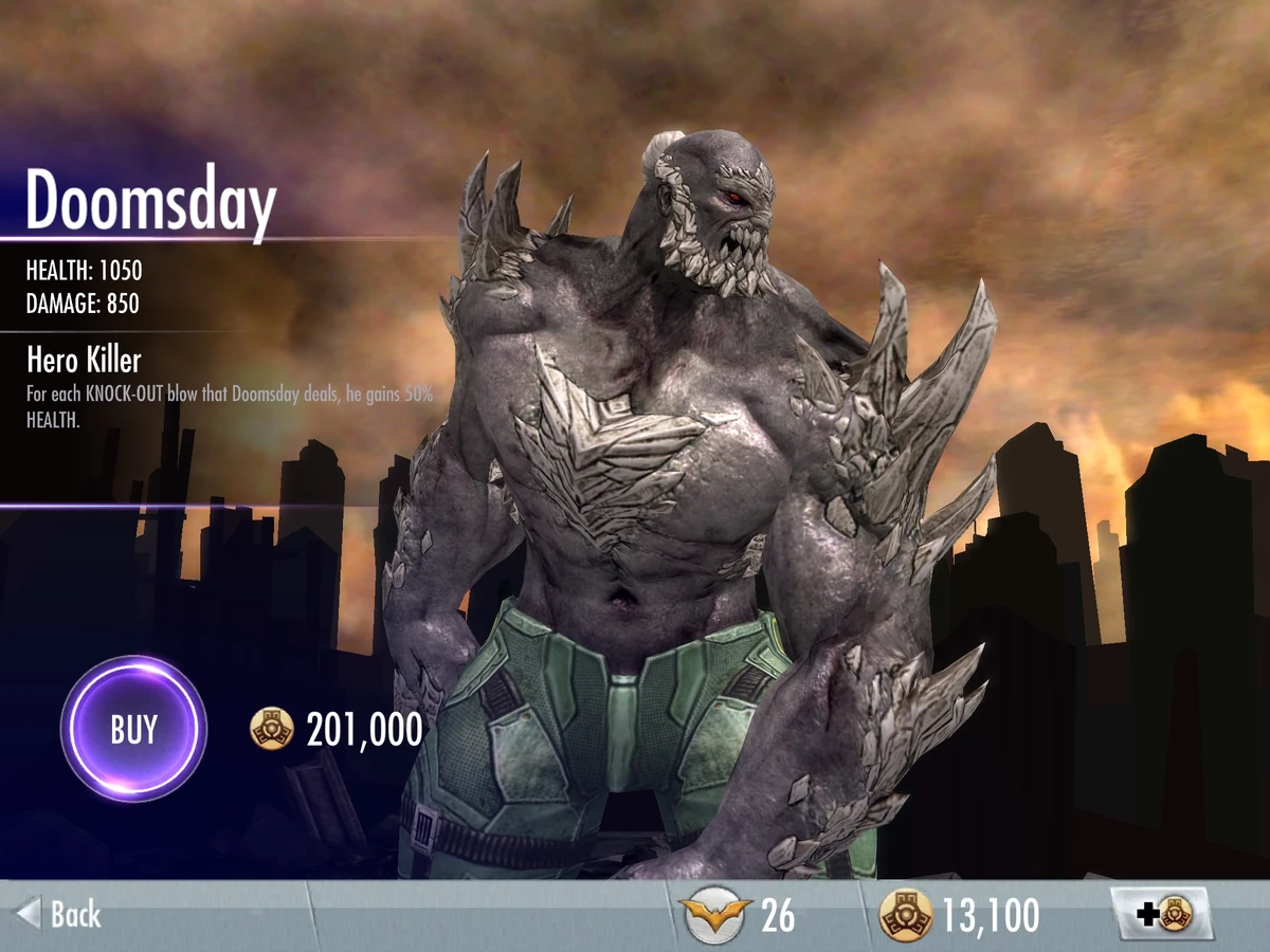 Doomsday | Injustice: Gods Among Us Mobile Wiki | Fandom