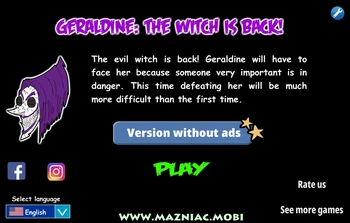 Geraldine and the Return of The Witch | Mazniac & Dark Dome English ...