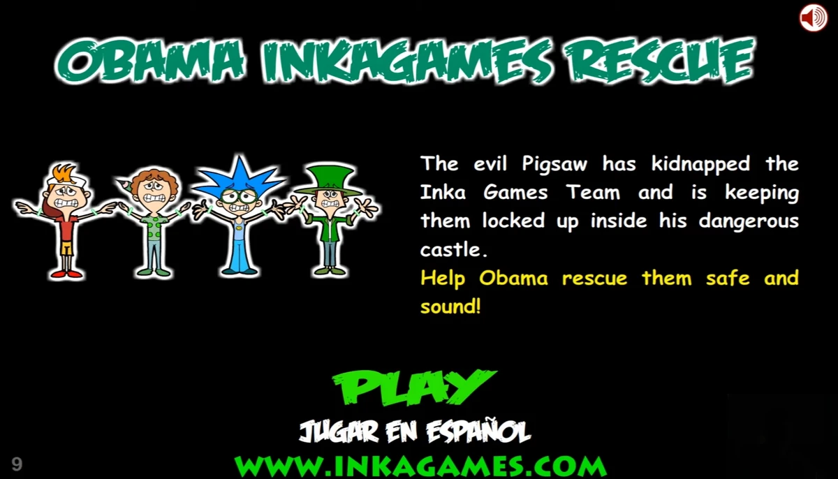 Obama Inkagames Rescue | Mazniac & Dark Dome English Wiki | Fandom