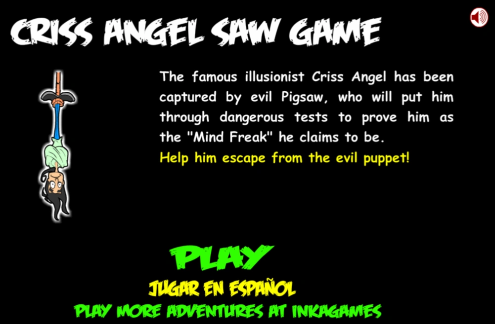 Criss Angel Saw Game | Mazniac & Dark Dome English Wiki | Fandom