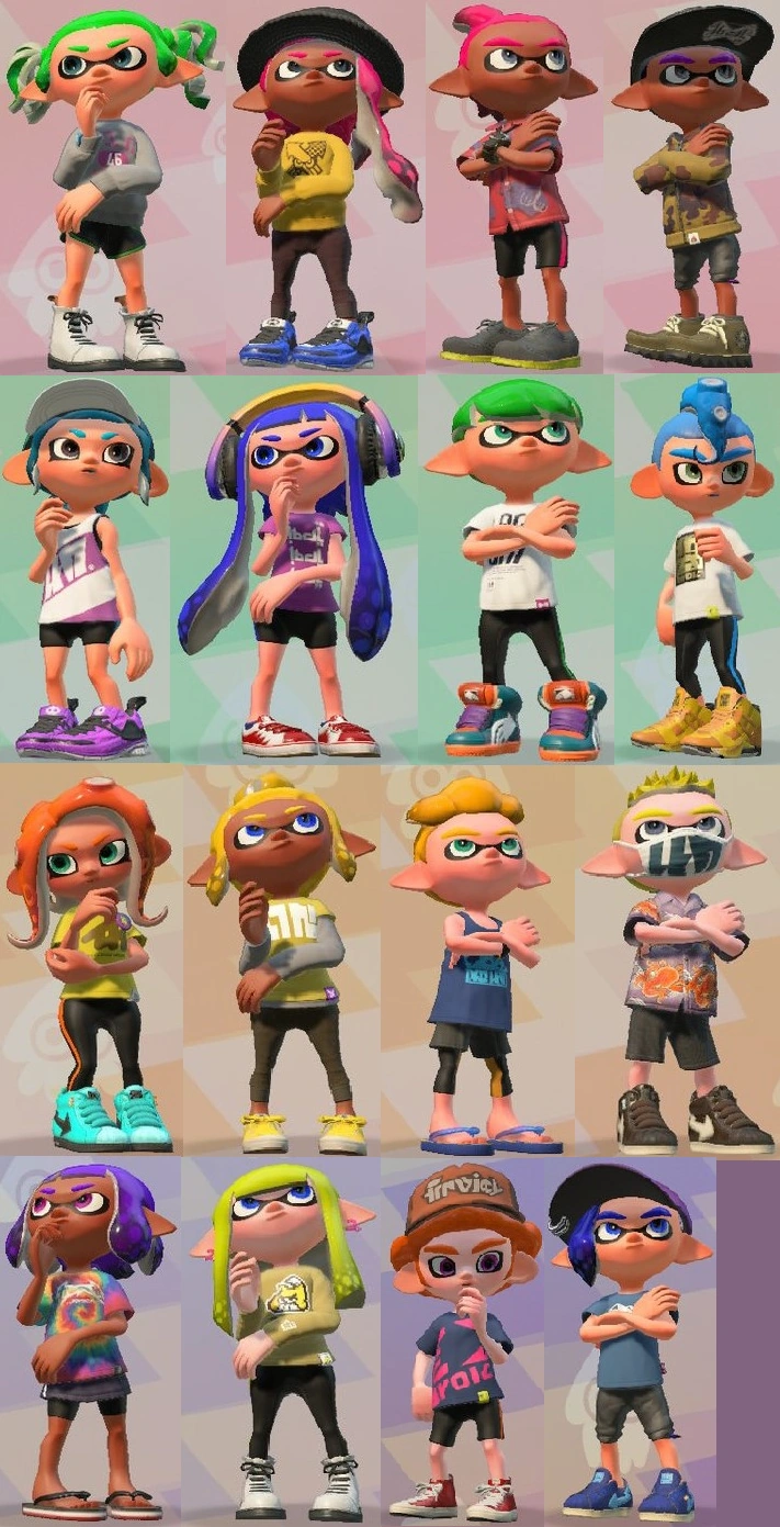 The Splats (characters) | Inkling Fanon Wiki | Fandom