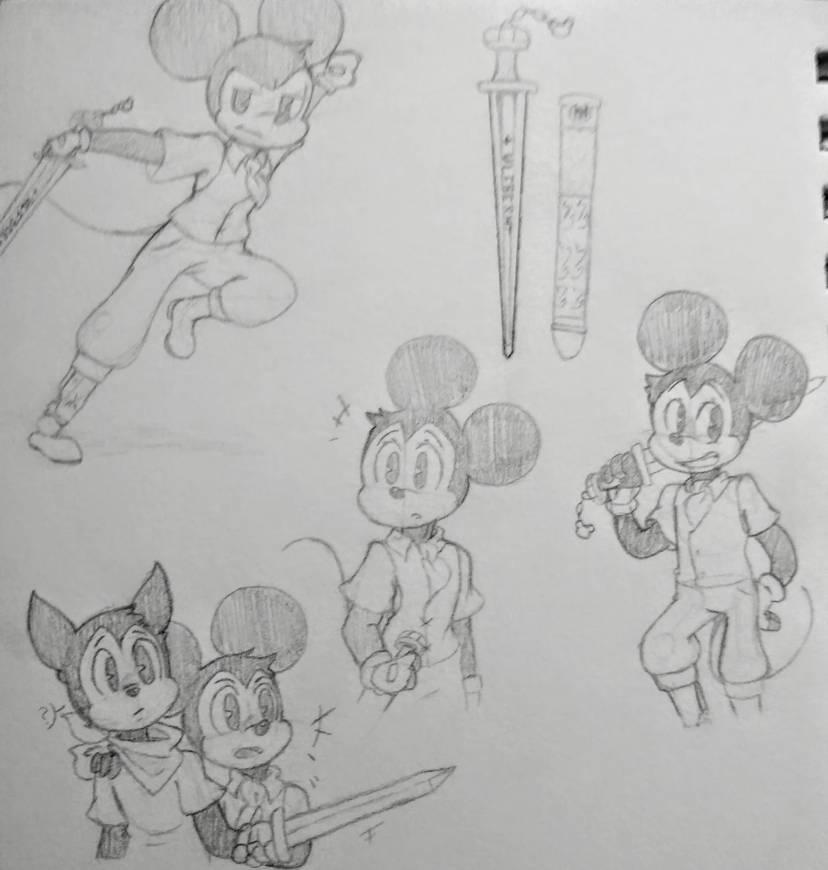 Mickey Mouse/Gallery | Inky Mystery Wiki | Fandom