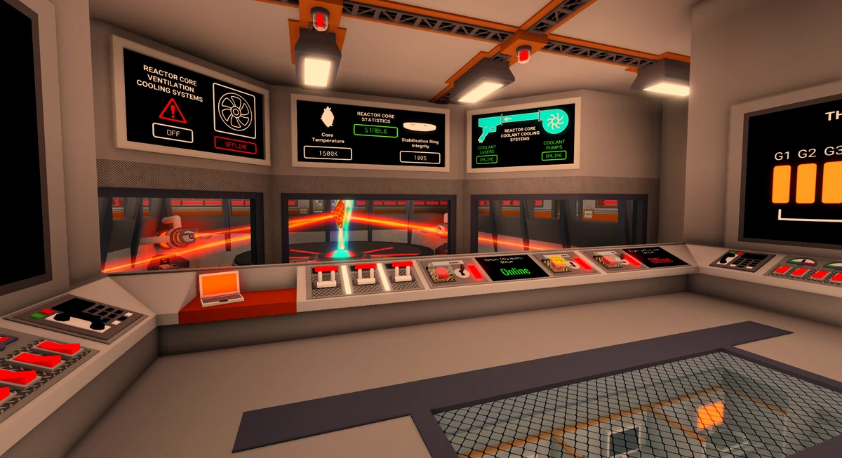 Core Control Room | Innovation Inc Thermal Power Plant Wiki | Fandom