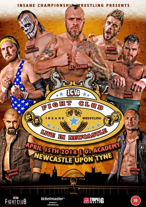 Fight Club April 27th 2018 | Insane Championship Wrestling Wiki | Fandom