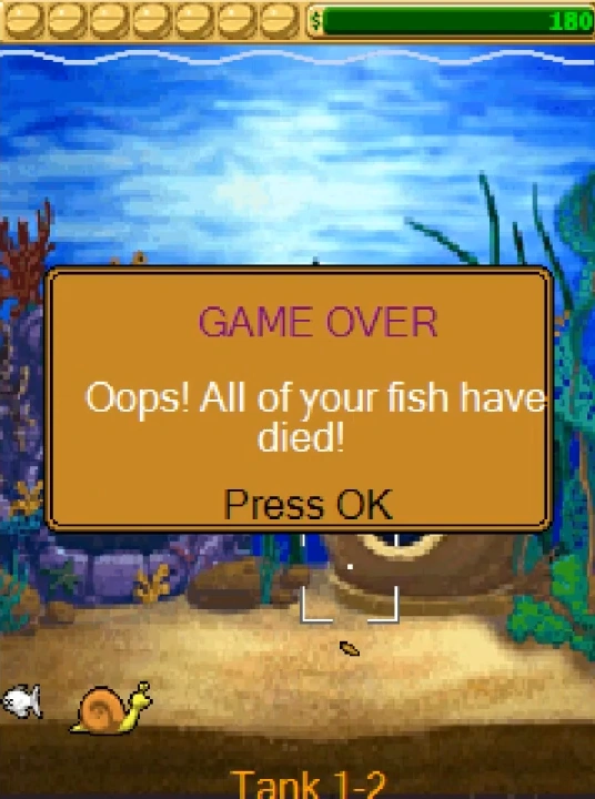 Game Over | Insaniquarium Wiki | Fandom