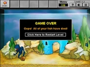 Game Over | Insaniquarium Wiki | Fandom