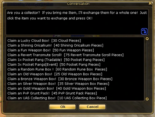 Collecting | Insanity FlyFF Official Wiki | Fandom