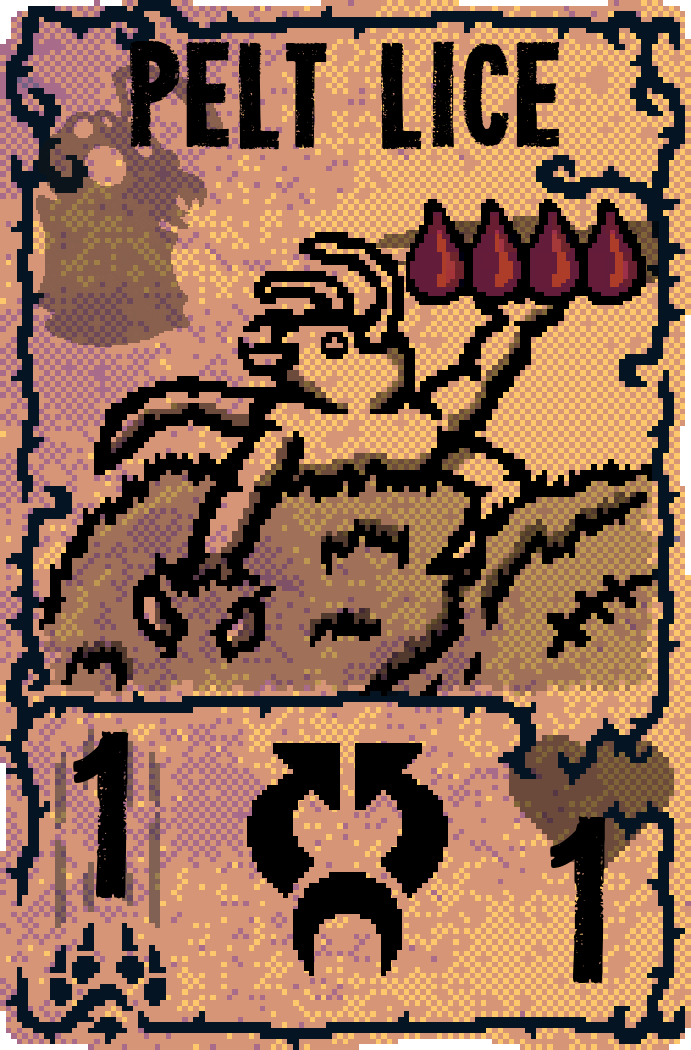 Pelt Lice | Inscryption Wiki | Fandom