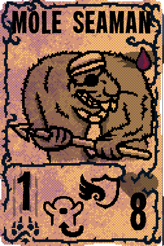 Mole Seaman | Inscryption Wiki | Fandom