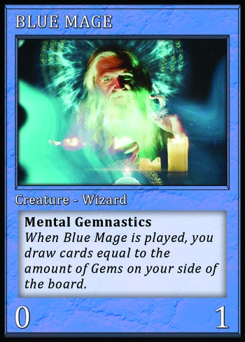 Blue Mage | Inscryption Wiki | Fandom