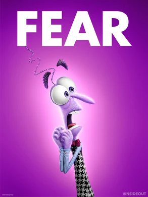Inside Out Pixar Fear