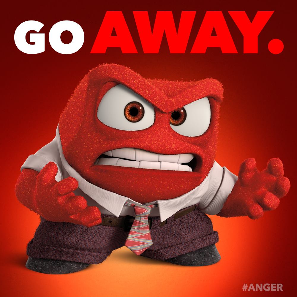 Inside Out Pixar Anger