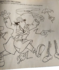 inspector gadget coloring pages printable