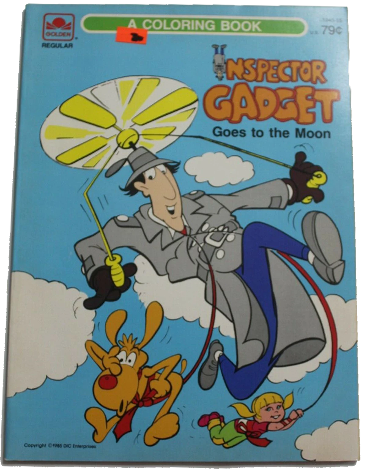 Golden Coloring Book - Inspector Gadget Goes To The Moon | Inspector ...