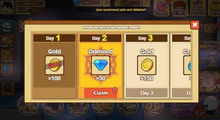 Sign in System | InstantFuns H5 Game Platform Wiki | Fandom