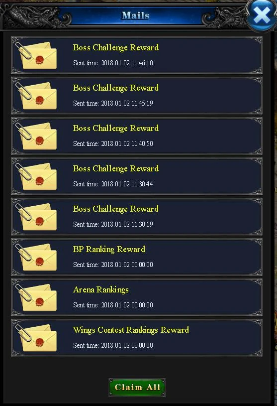 Mail | InstantFuns H5 Game Platform Wiki | Fandom