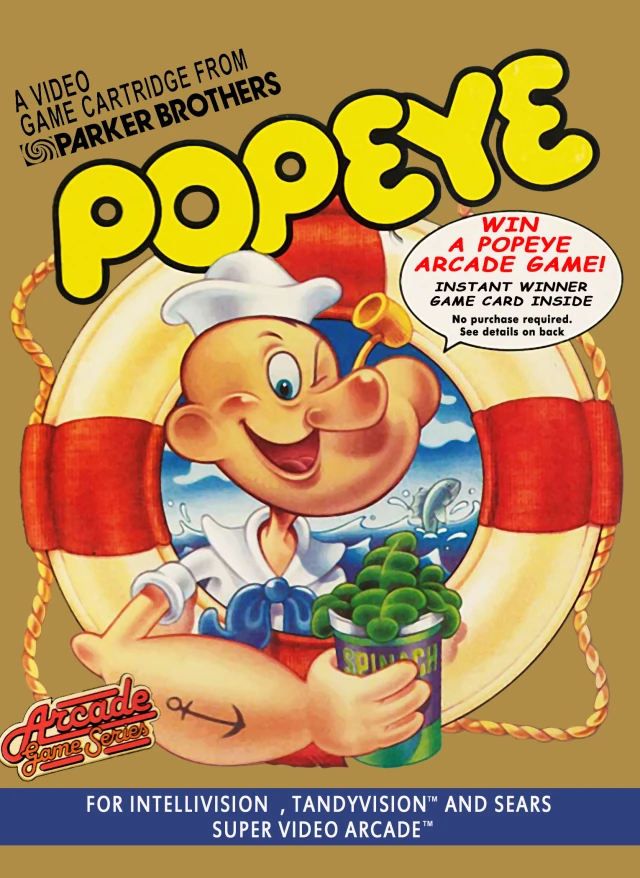 Popeye | Intellivision Wiki | Fandom