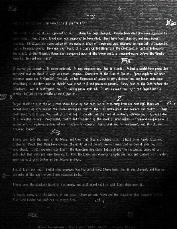 1221 Blog Pt.1 | IDGi Wiki | Fandom