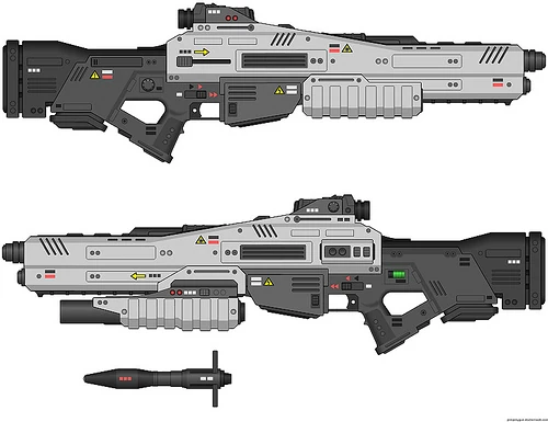 C-14 Gauss Rifle | Intergalactic Treaty Organization Wiki | Fandom