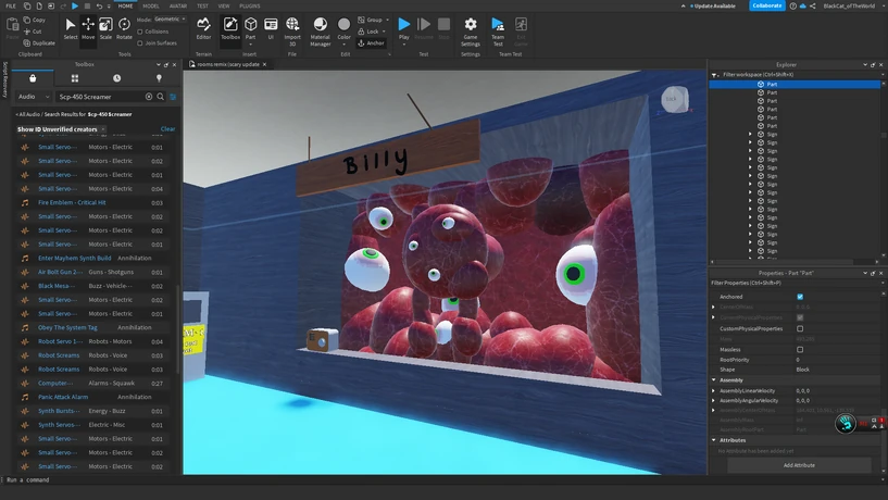 Billy | Interminable Rooms Fan Ideas Wiki | Fandom